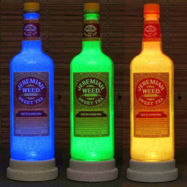 Absolut Vodka Color Changing LED Remote Controlled Bottle Lamp Bar ...